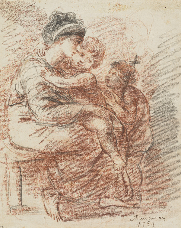 Woman and Two Children by Alexander Runciman | National Galleries of ...