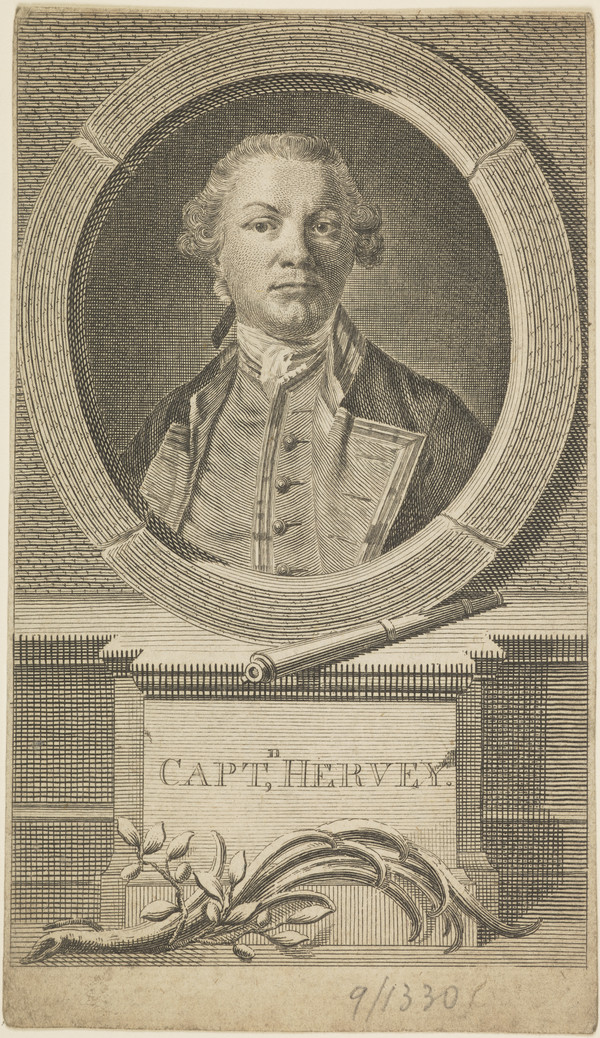 Augustus John Hervey, 3rd Earl of Bristol, 1724 - 1779. Admiral ...