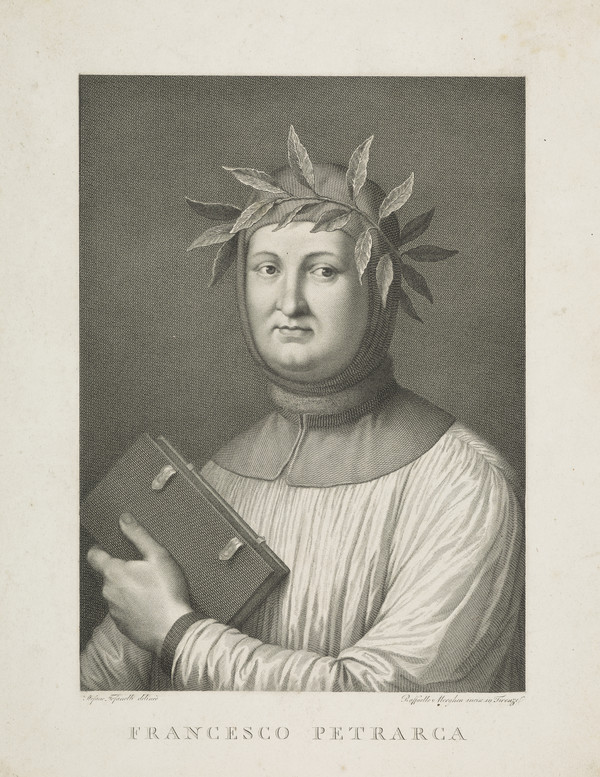 Francesco Petrarca, 1304 - 1374. (Petrarch) Florentine poet by Raphael ...