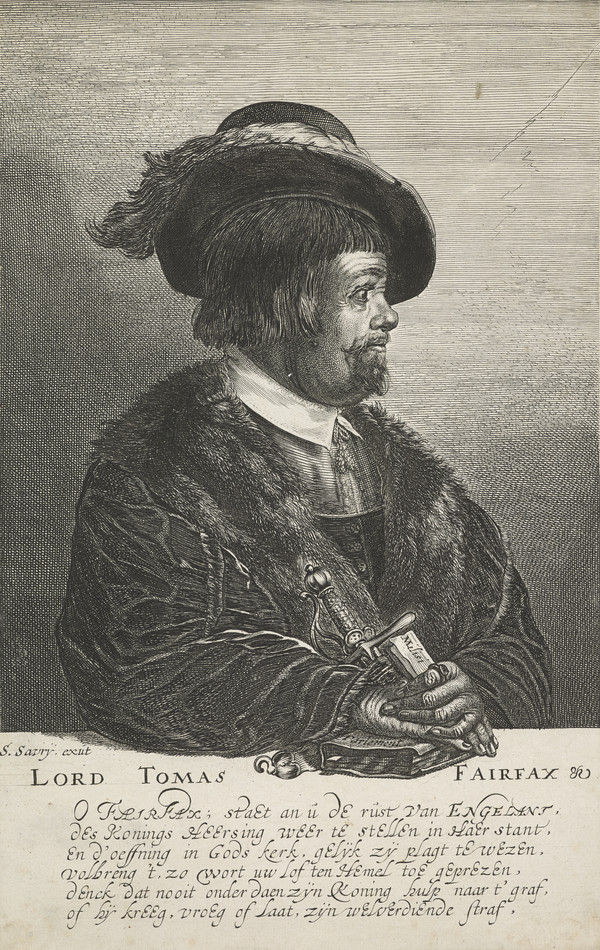 Thomas Fairfax, 1612 - 1671. General in the parliamentary army by S. Savry | National Galleries ...