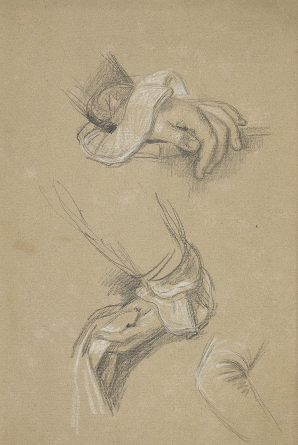 A Study of Hands and an Elbow by William Hoare | National Galleries of ...