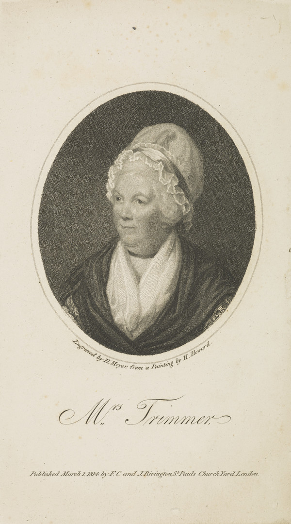 Sarah Trimmer, 1741 - 1810. Writer; wife of James Trimmer by Henry ...