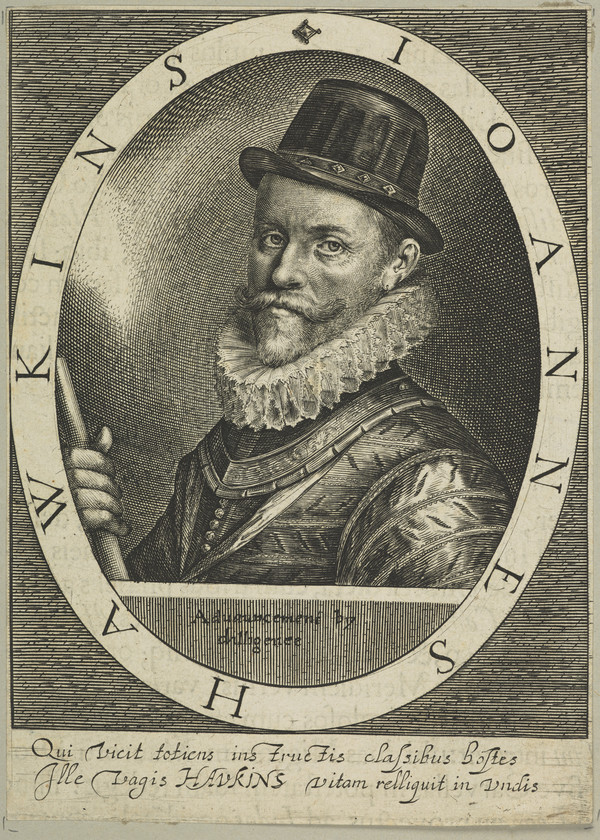 Sir John Hawkins, 1532 - 1595. Naval Commander by Passe | National ...