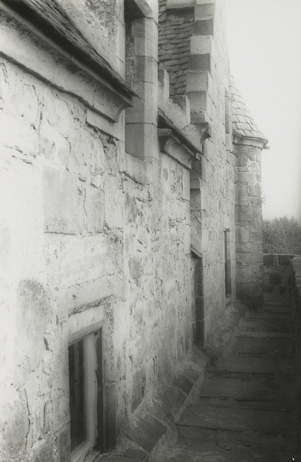 West parapet looking South, Merchiston Castle, Edinburgh | National ...