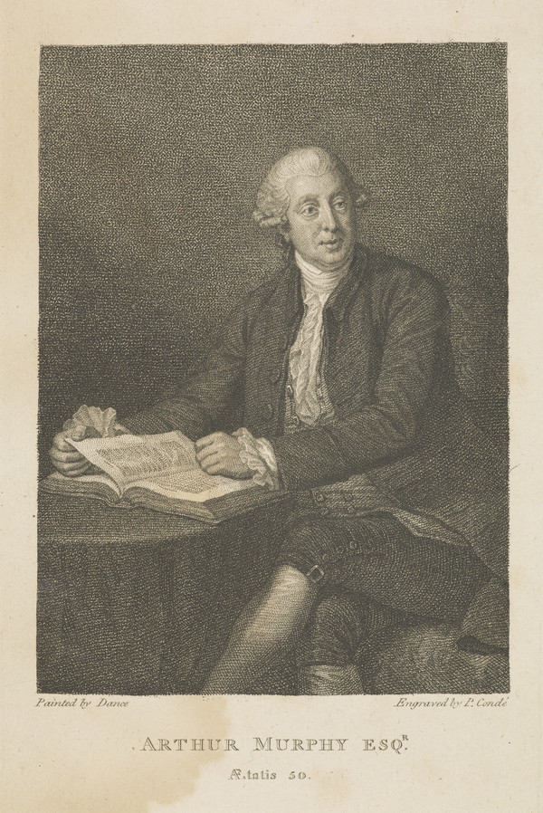 Arthur Murphy, 1727 - 1805. Dramatist by Pierre Conde | National ...