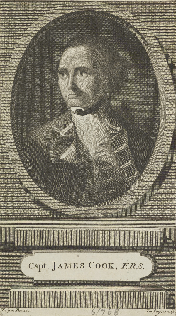 Captain James Cook, 1728 - 1779. Circumnavigator by James Tookey ...