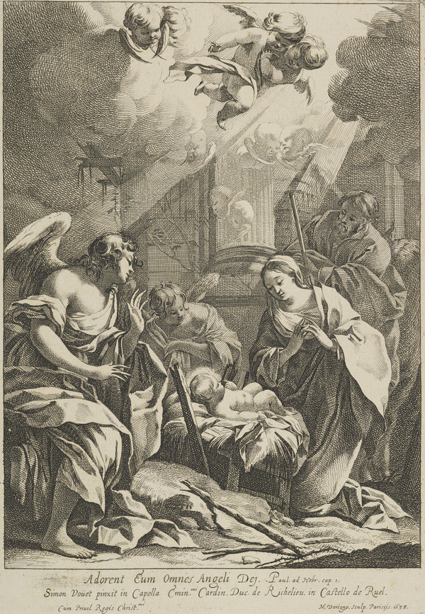 The birth of Christ by Michel Dorigny | National Galleries of Scotland
