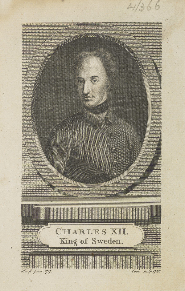 Charles XII, 1682 - 1718. Son of Charles XI of Sweden by Cook ...