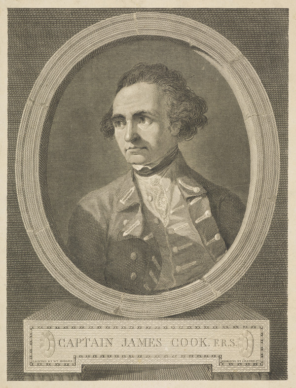 Captain James Cook, 1728 - 1779. Circumnavigator by James Basire ...