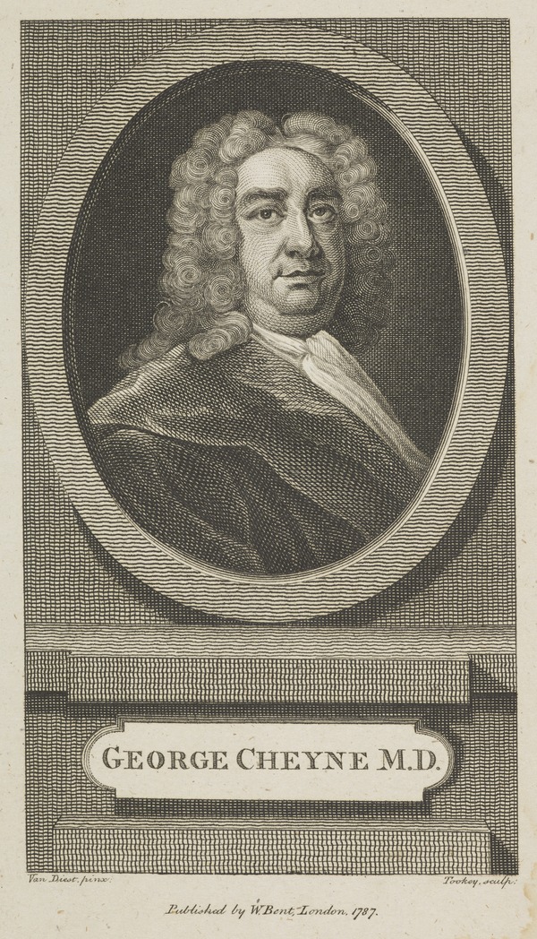George Cheyne, 1671 - 1743. Physician by Tookey | National Galleries of ...