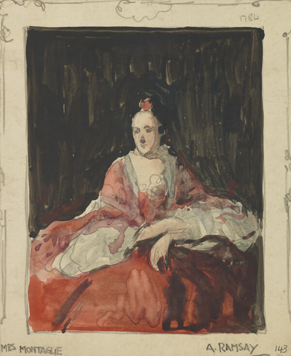 Mrs Elizabeth Montagu by Stanley Cursiter | National Galleries of Scotland