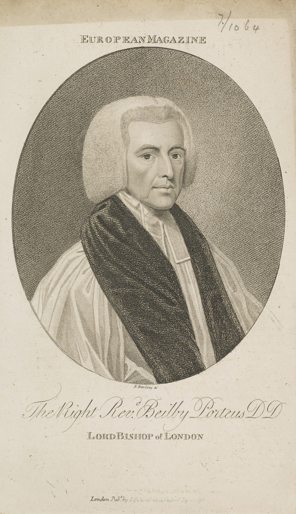 Beilby Porteous, 1731 - 1809. Bishop of London by Edward Harding ...