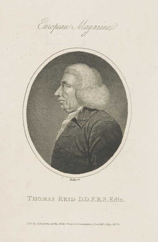 Professor Thomas Reid, 1710 - 1796. Philosopher by Ridley | National ...