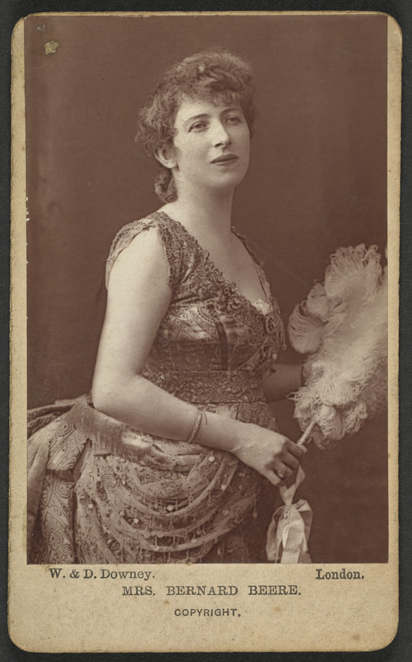 Portrait of Mrs. Bernard Beere by W. & D. Downey | National Galleries ...