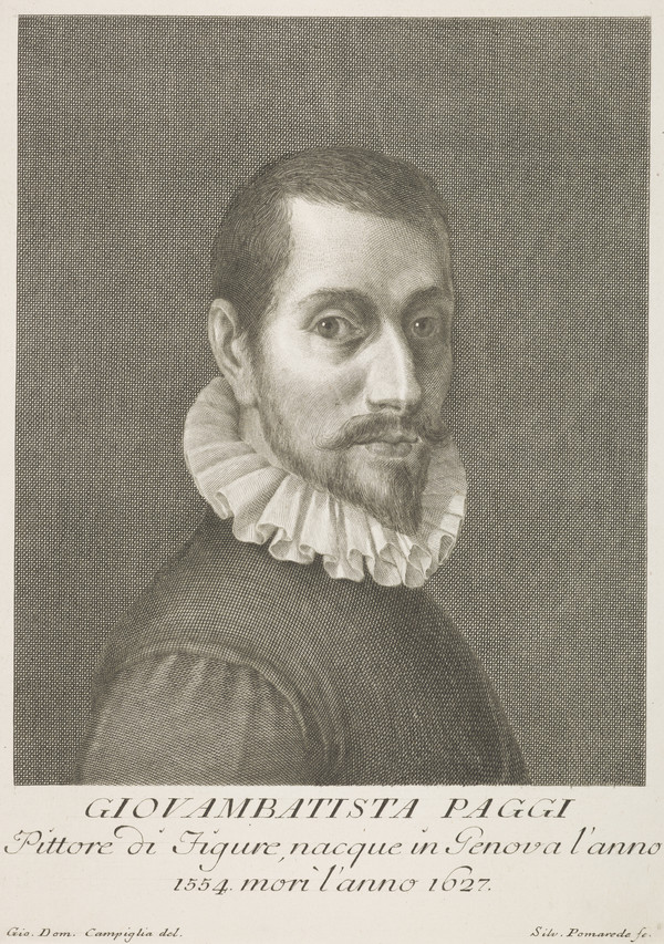 Giovanni Battista Paggi, 1554 - 1627. Painter by Silvio Pomarede ...