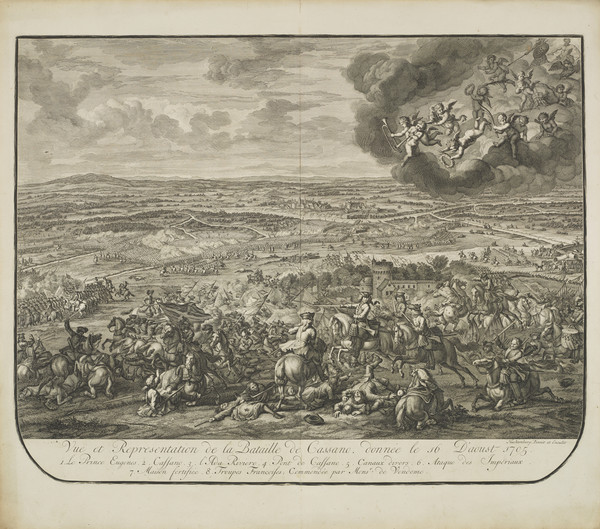 Battle of Cassano, 16 August 1705 by Jan van Huchtenburg | National ...