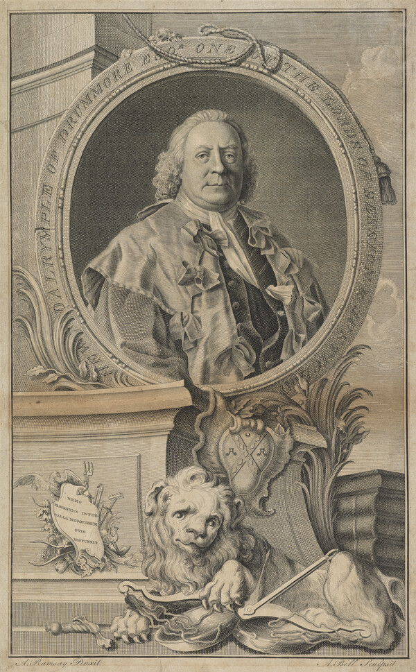 Hew Dalrymple, Lord Drummore, 1690 - 1755. Scottish Judge by Andrew ...