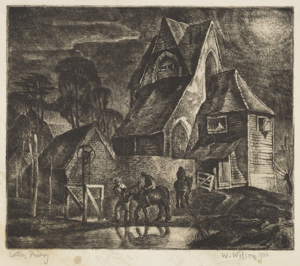 Latton Priory by William Wilson | National Galleries of Scotland