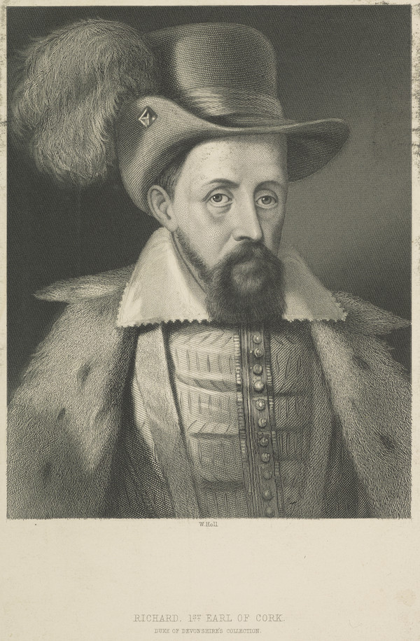 Richard Boyle, 1st Earl of Cork, 1566 - 1643 by William Holl | National ...