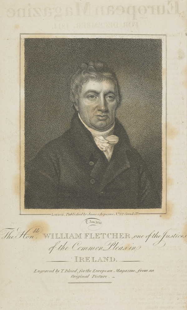 William Fletcher, 1750 - 1823. Judge by Thomas Blood | National ...