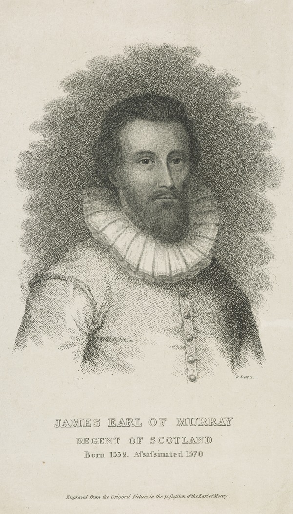 James Stewart, Earl of Moray, c 1531 - 1570. Regent of Scotland by ...