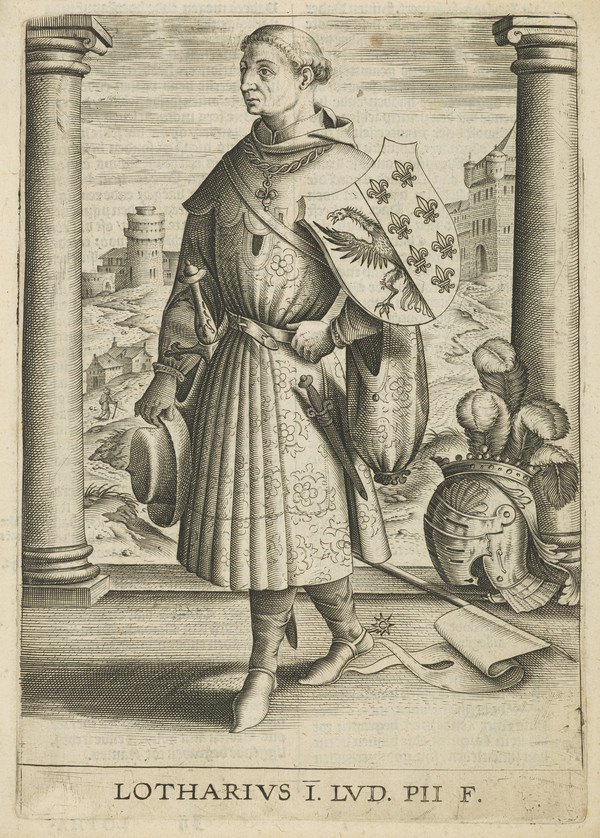 Lothair (Lothar) I, 795 - 855. Holy Roman Emperor | National Galleries ...