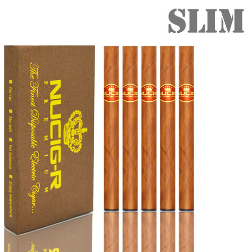 Disposable electronic cigar - slim