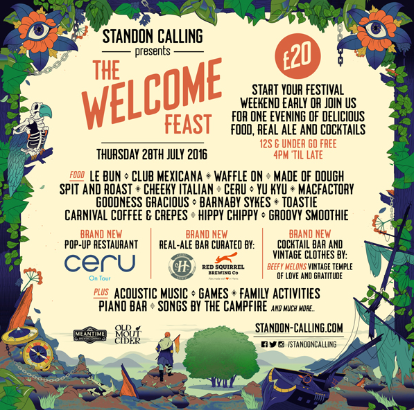 Standon Calling Presents The Welcome Feast - ON IN LONDON