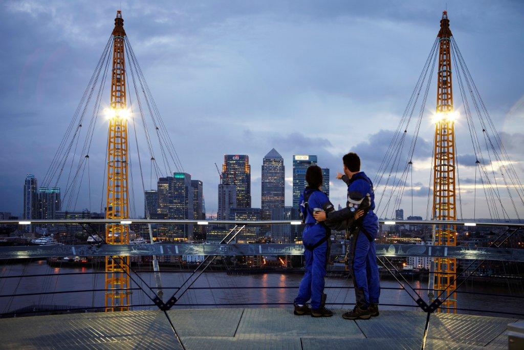 Climbing the O2 - ON IN LONDON
