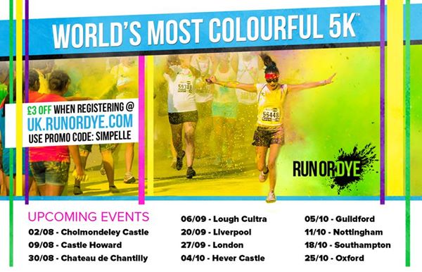 Run or Dye UK - ON IN LONDON