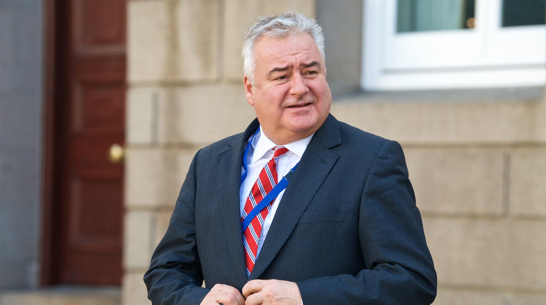 •Housing Minister Russell Labey Picture: ROB CURRIE (32640433)