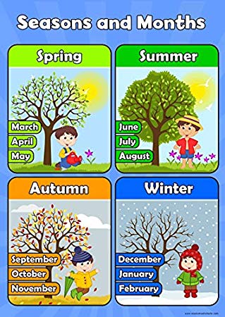 SEASONS AND MONTHS - Ourboox