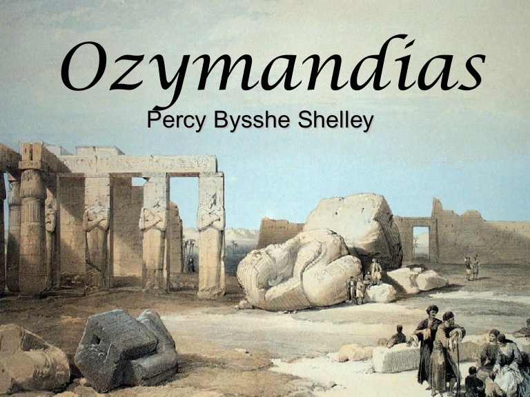 "Ozymandias" poem by Percy Bysshe Shelley - Ourboox