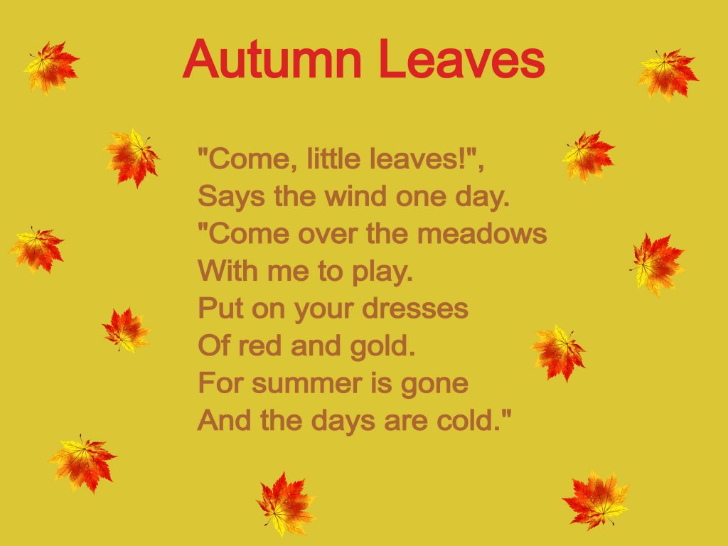 Poems about the Seasons - Ourboox