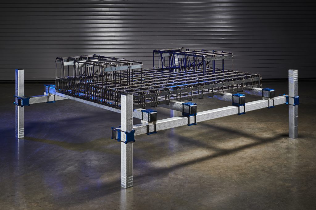 How MTC designs a scale model of an innovative building skeleton in a ...