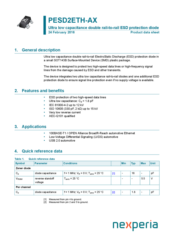 Rail-To-Rail Esd Protection Diode at Jared White blog