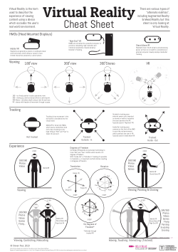 VR Cheat Sheet