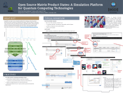 Open Source Matrix Product States: A Simulation Platform for Quantum ...