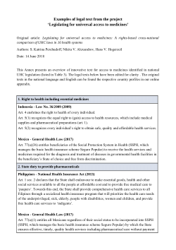 Examples of legal text