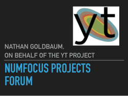 Numfocus summit talk