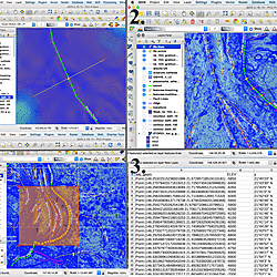 Stepwise illustration of the creating a series of 25 bathymetric ...
