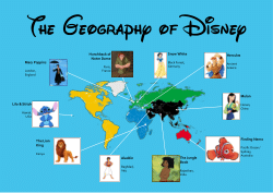 The Geography of Disney