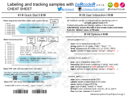 baRcodeR Cheat Sheet v0.1.2