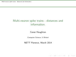 Multineuron metrics - distances and information