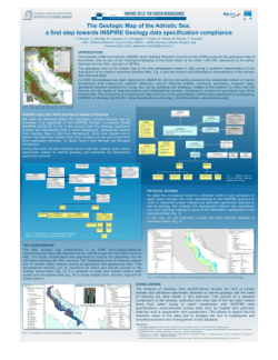 The Geologic Map of the Adriatic Sea: a first step towards INSPIRE ...