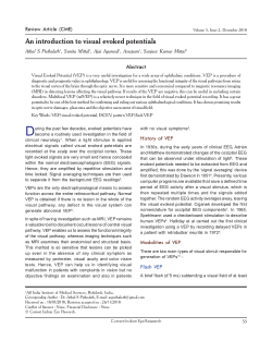 An introduction to visual evoked potentials