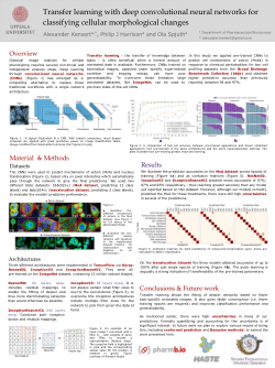 Transfer learning with deep convolutional neural networks for ...