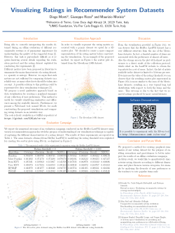 Visualizing Ratings in Recommender System Datasets