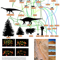 A hypothesized vertebrate food web for the Early Jurassic (Sinemurian ...