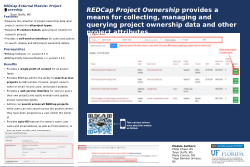 Project Ownership external module poster